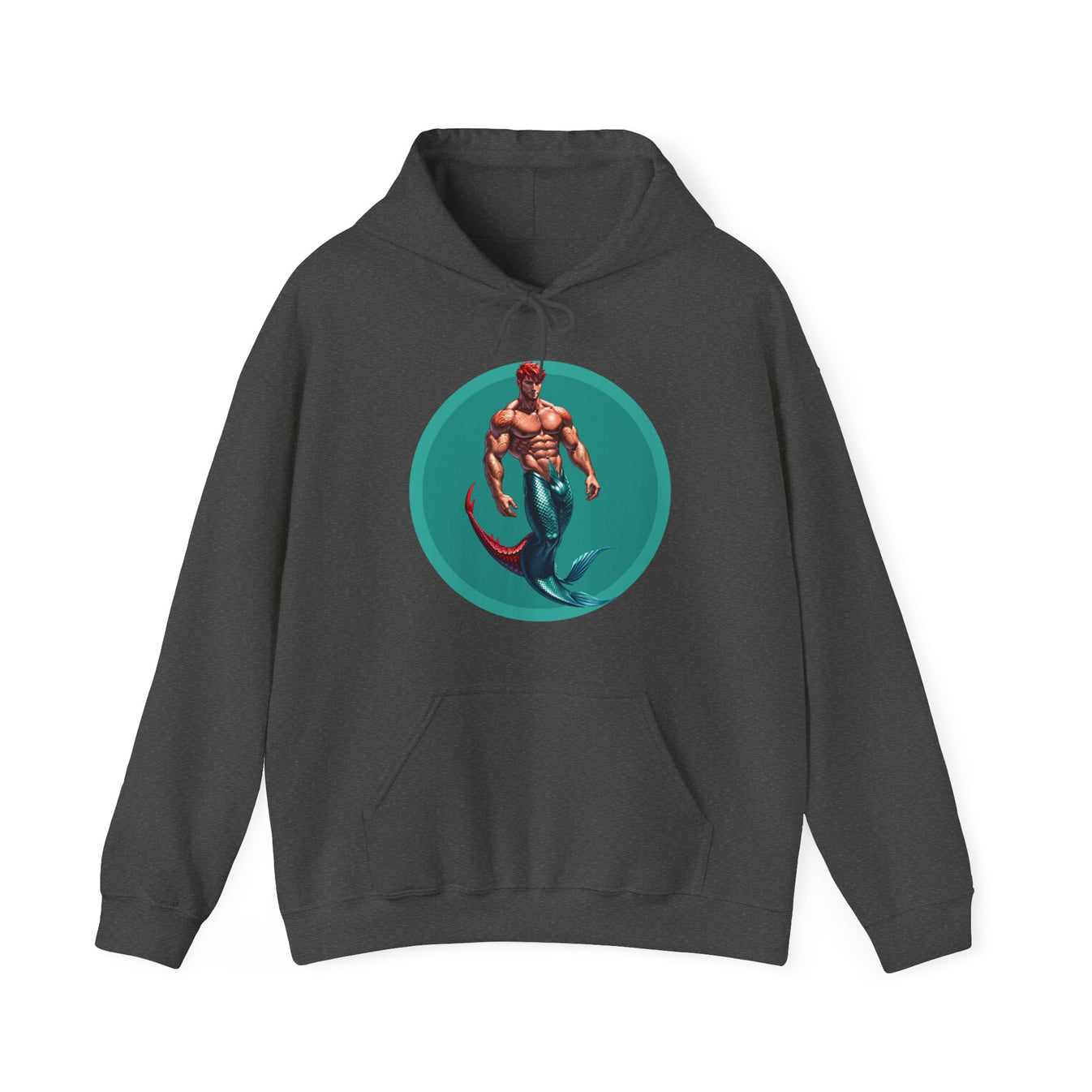 Gay Red Merman 1 Heavy Blend™ Hooded Sweatshirt – Live Out Gear