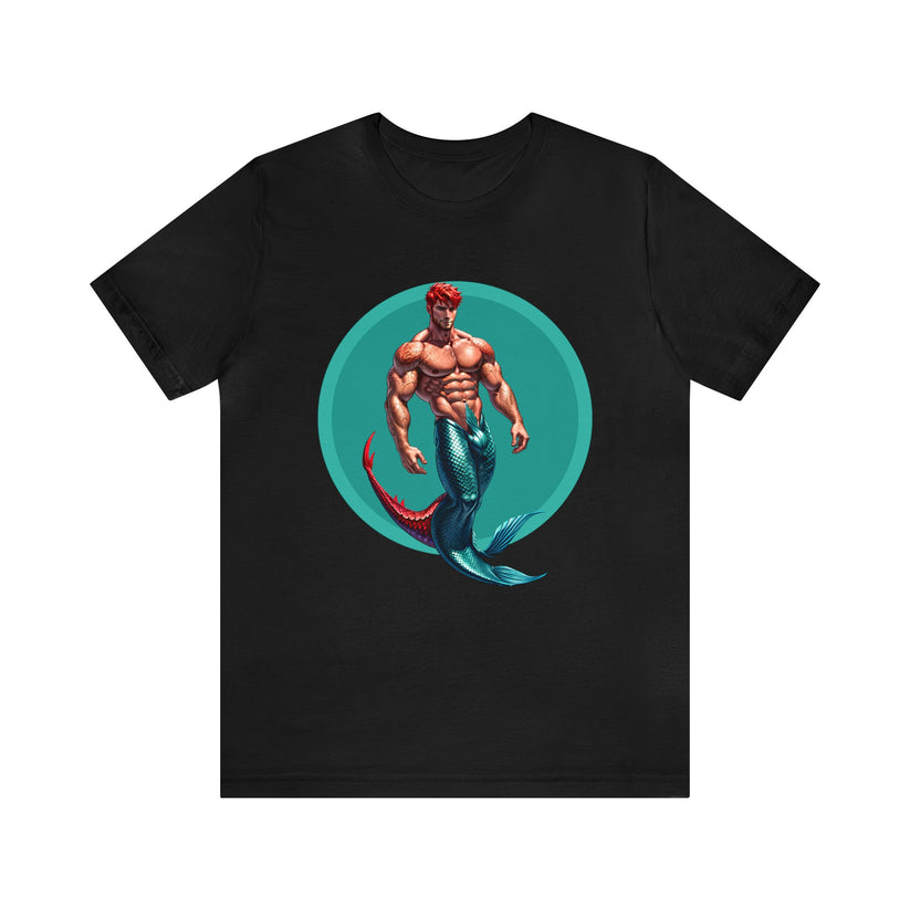 Red Merman 1 Short Sleeve T-Shirt – Live Out Gear