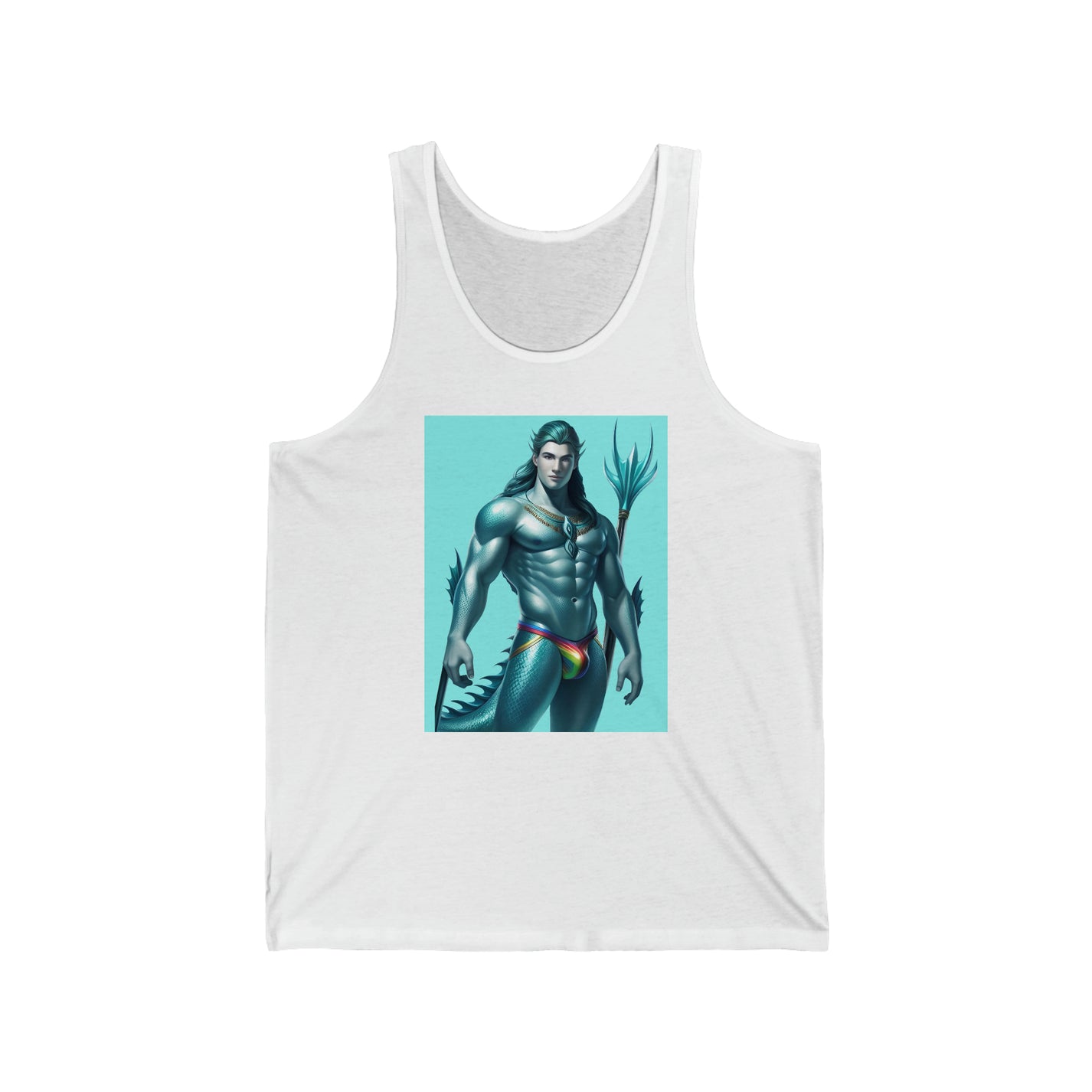 Gay Aqua Sea Man Tank Top – Live Out Gear
